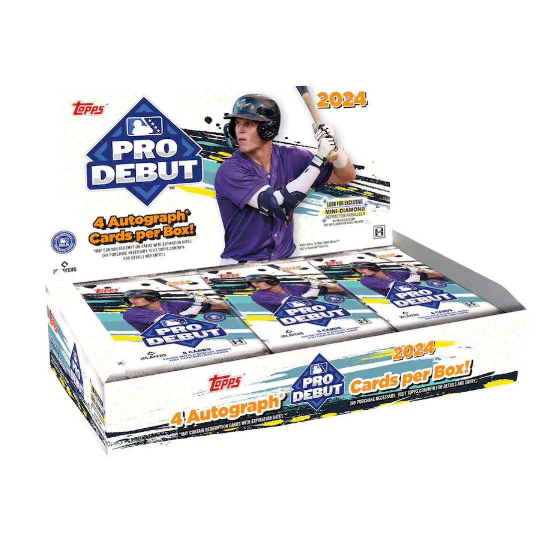 2024 Topps Pro Debut Baseball Hobby 12 Box Case - Buy Now at Diamond ...