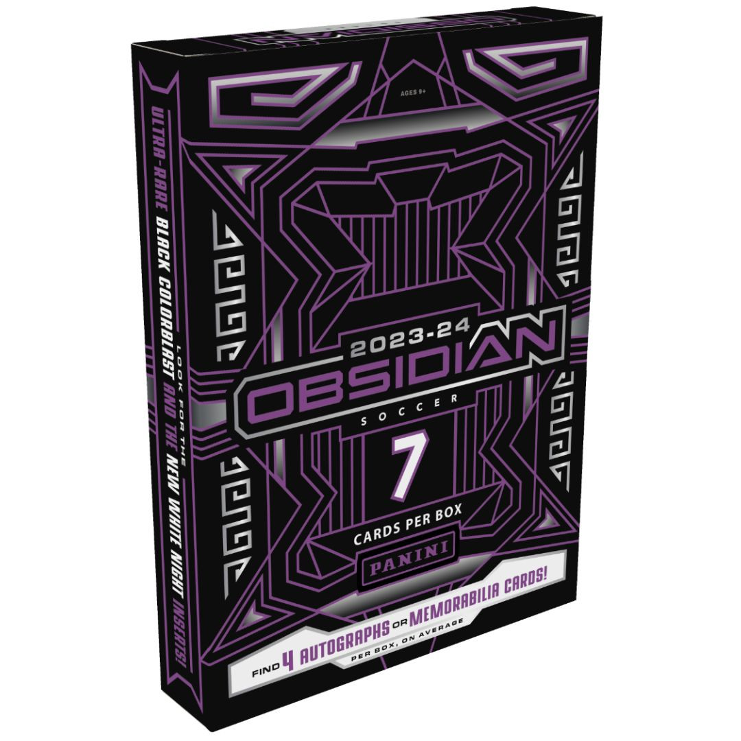 2023/24 Panini Obsidian Soccer Hobby 12 Box Case - Buy Now at Diamond Cards Online