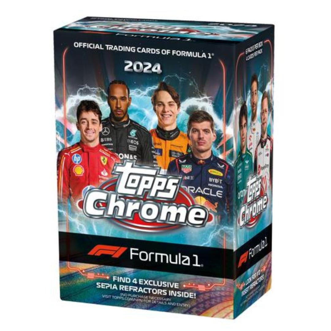2024 Topps Chrome Formula 1 Racing Blaster Box | Diamond Cards Online