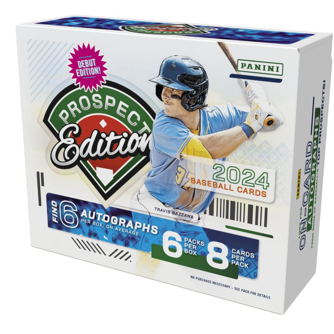 2024 Panini Prospect Edition Baseball Hobby 20 Box Case | Diamond Cards ...