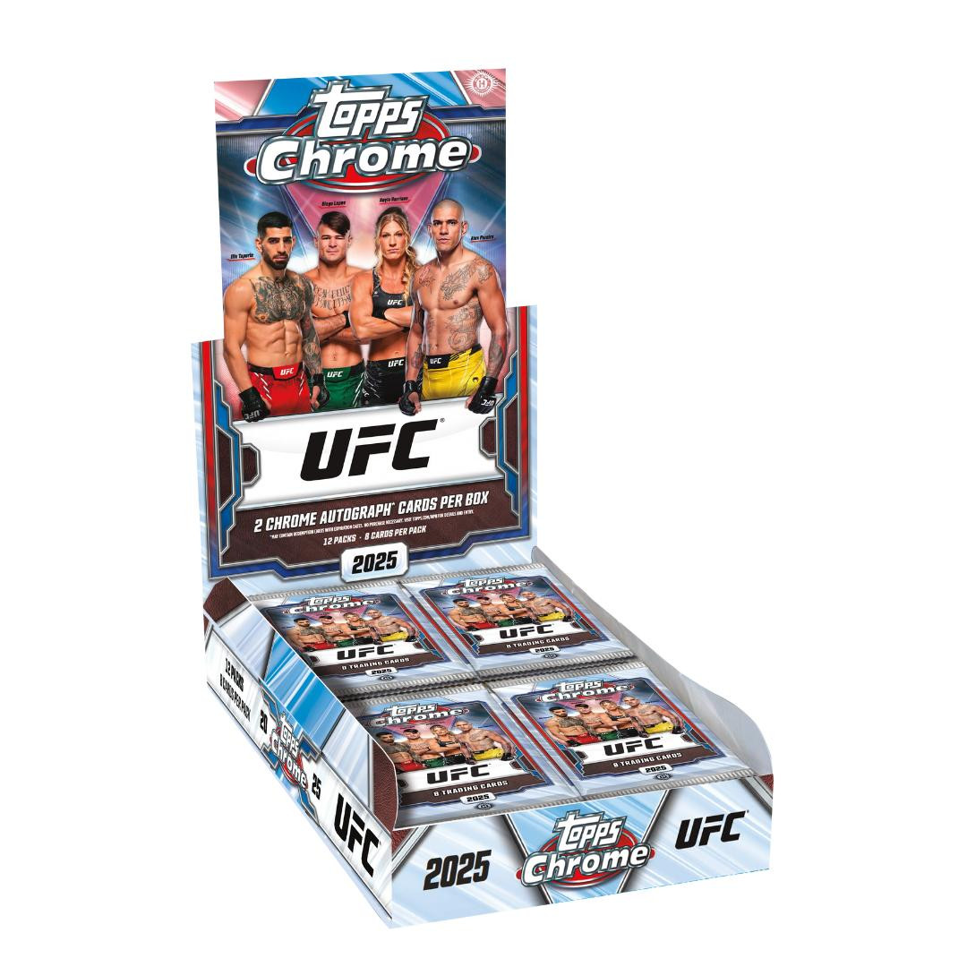 2025 Topps Chrome UFC Hobby Box – Configuration, Inserts, and Autographs