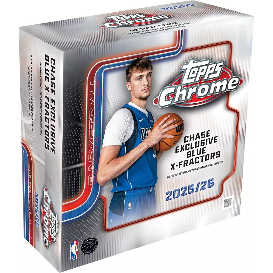 2025/26 Topps Chrome Basketball Mega Box