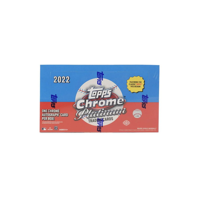 2023 Topps Chrome Platinum Anniversary Baseball Hobby Box