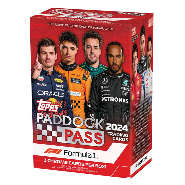 2024 Topps Chrome Formula 1 Racing Blaster Box | Diamond Cards Online