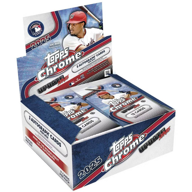 2025 Topps Chrome Baseball Jumbo 8 Box Case