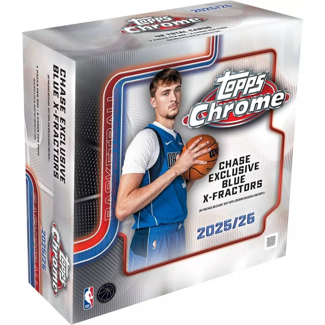 2025/26 Topps Chrome Basketball Mega Box