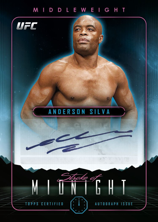 2024 Topps UFC Midnight MMA Cards Checklist - Diamond Cards Online Store