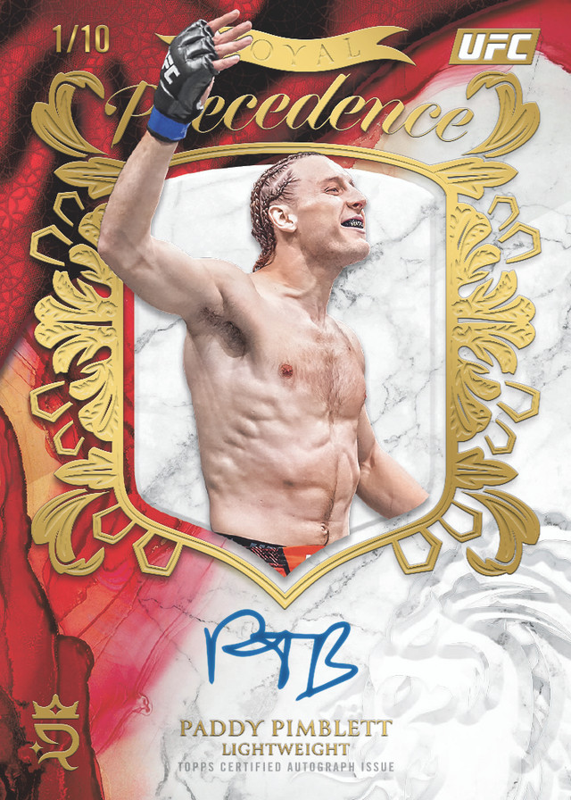 2025 Topps Royalty UFC MMA Cards Checklist - Diamond Cards Online Store