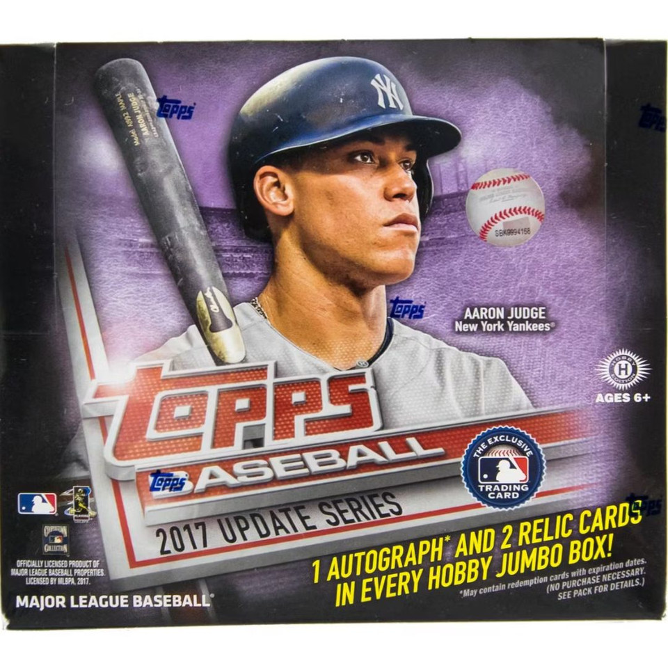 2017 Topps Update Series Baseball Jumbo Box - Free Shipping | Diamond Cards