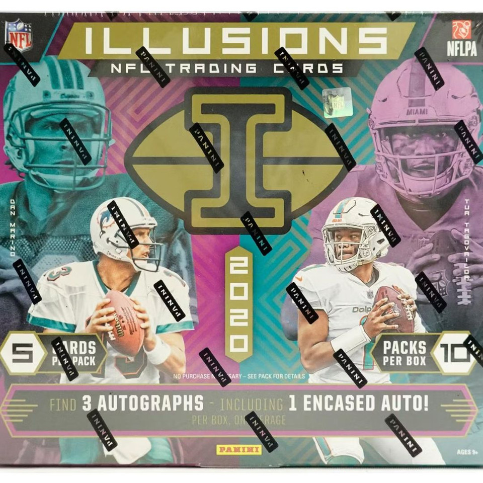 2022 Panini Illusions Football Hobby 16 Box Case