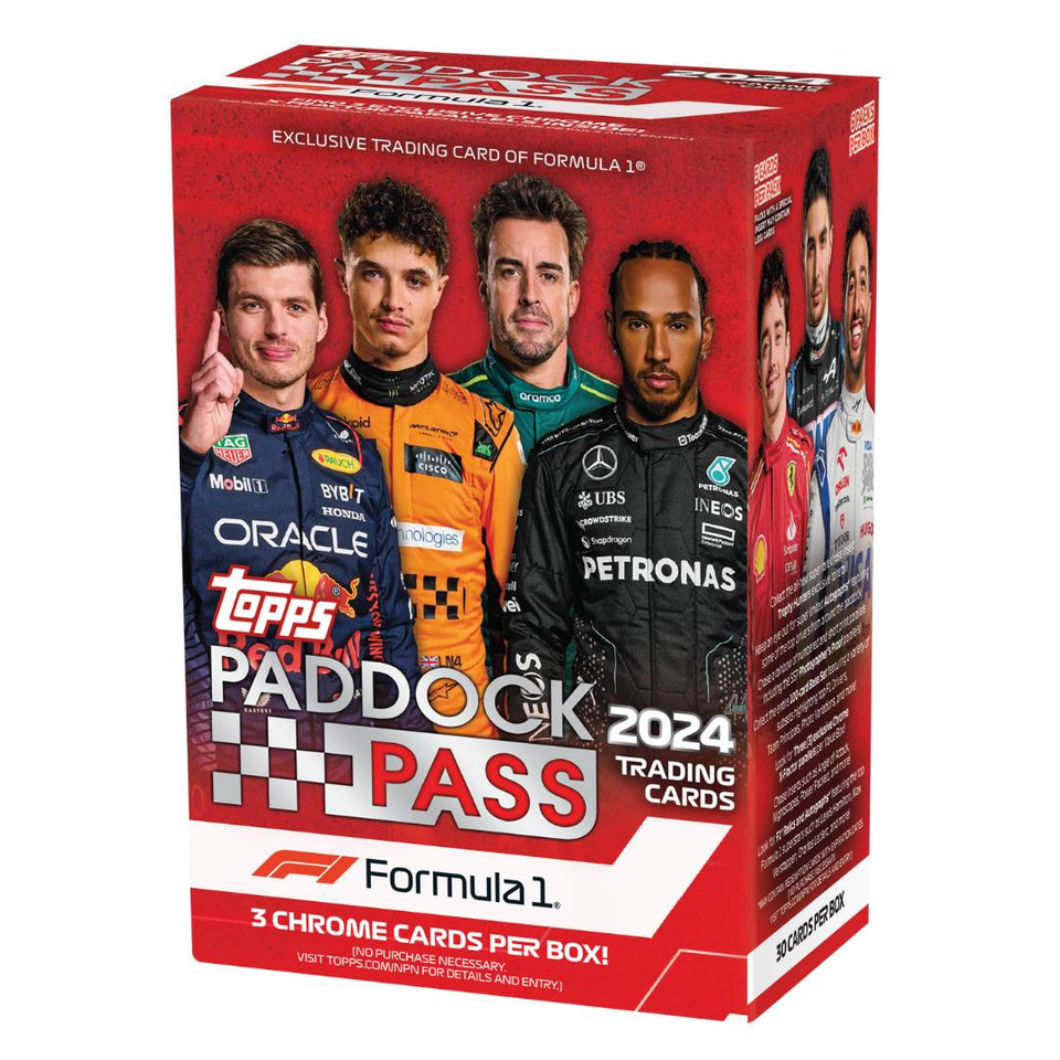 2024 Topps Chrome Formula 1 Racing Blaster Box | Diamond Cards Online