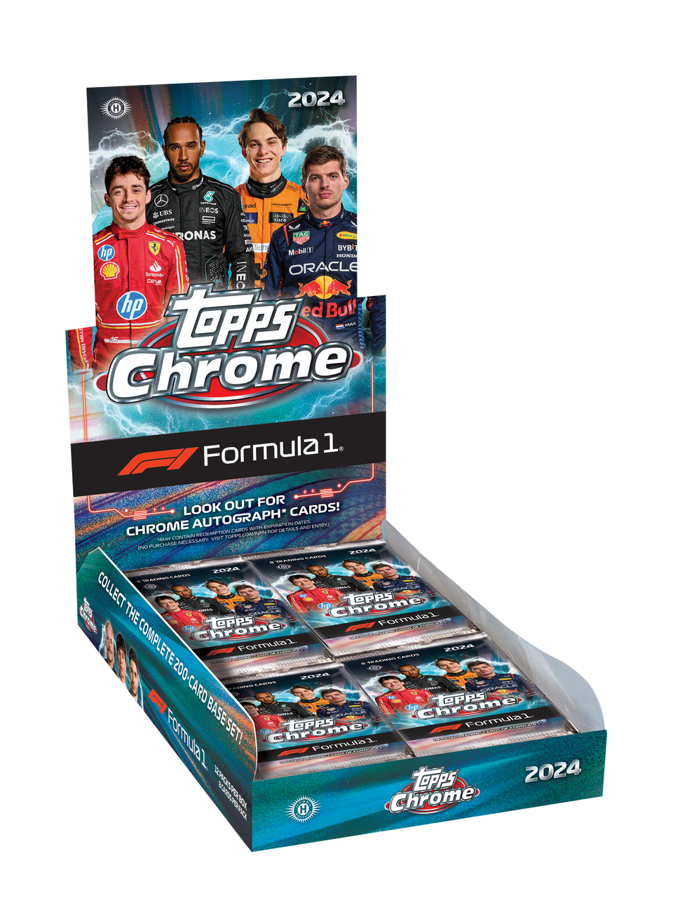 2024 Topps Chrome Formula 1 Racing Card Checklist - Diamond Cards ...