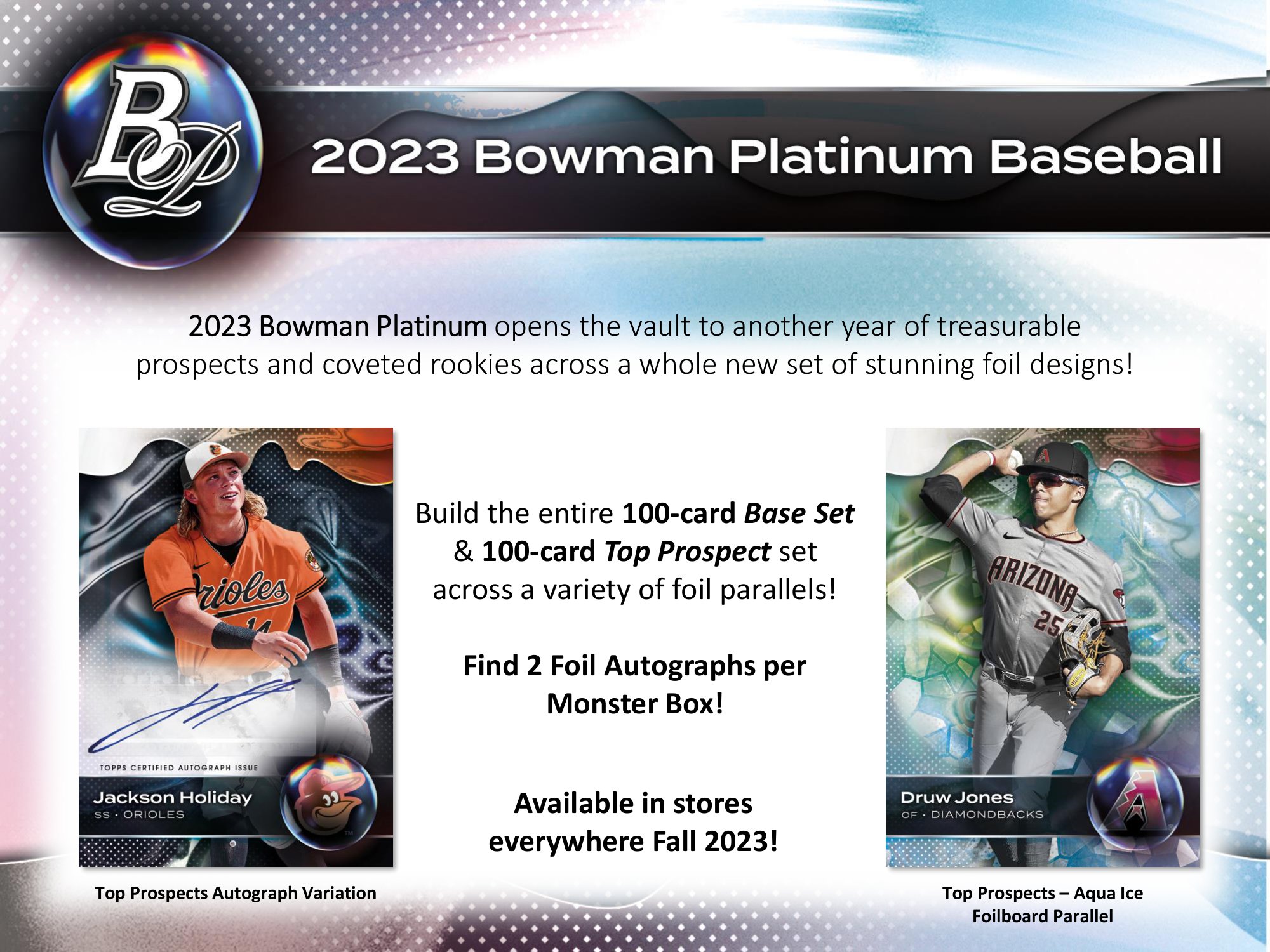 2023 Bowman Platinum Baseball Cards - Diamond Cards Online Store