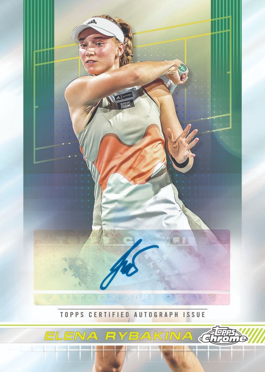 2024 Topps Chrome Tennis Cards Checklist - Diamond Cards Online Store