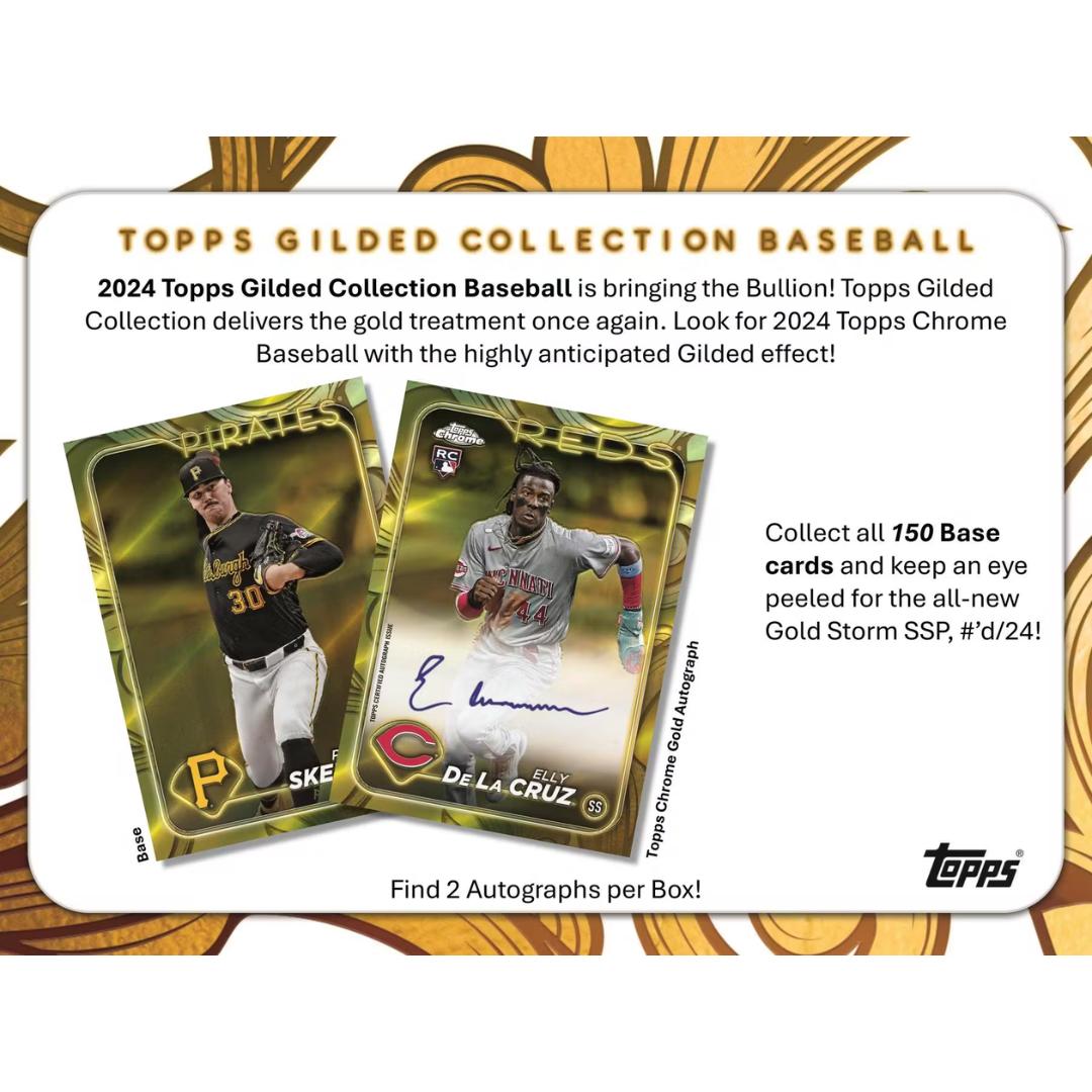 2024 Topps Gilded Collection Baseball Cards Checklist - Diamond Cards ...