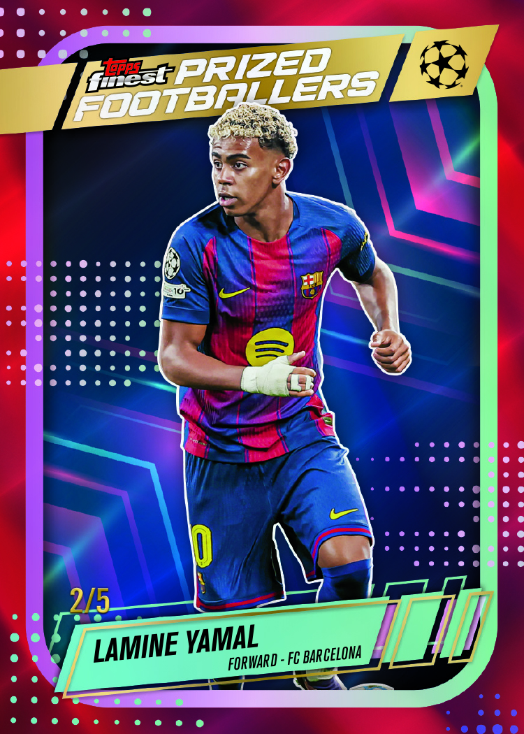 2025/26 Topps Finest UEFA Club Competitions Soccer Cards Checklist ...