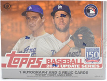 2019 Topps Update Series Baseball HTA Hobby Jumbo Box + 2 Silver Packs