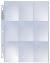 Ultra Pro 9-Pocket Platinum Pages for Standard Size Trading Cards 100 ...