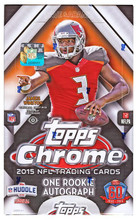 2015 Topps Chrome Football Hobby Box