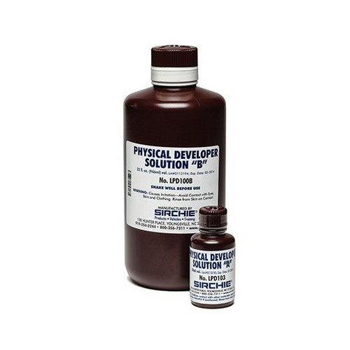 Sirchie LPD100 Physical Developer Reagent Set, 1 liter - CopsPlus