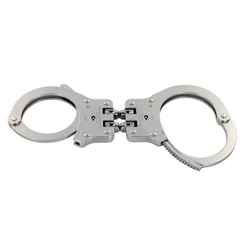 Peerless Model 801C Hinge-Linked Push Pin Handcuffs & Keys 801N Cuffs ...
