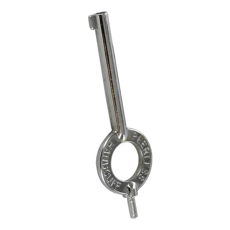 Peerless Model 4100 Standard Handcuff Key, Nickel - CopsPlus