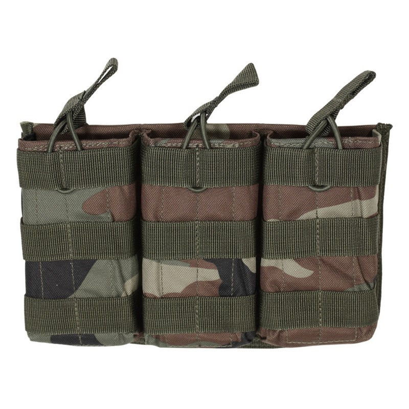 Voodoo Tactical 20-8180 Triple M4/M16 Open Top Magazine Pouch - CopsPlus