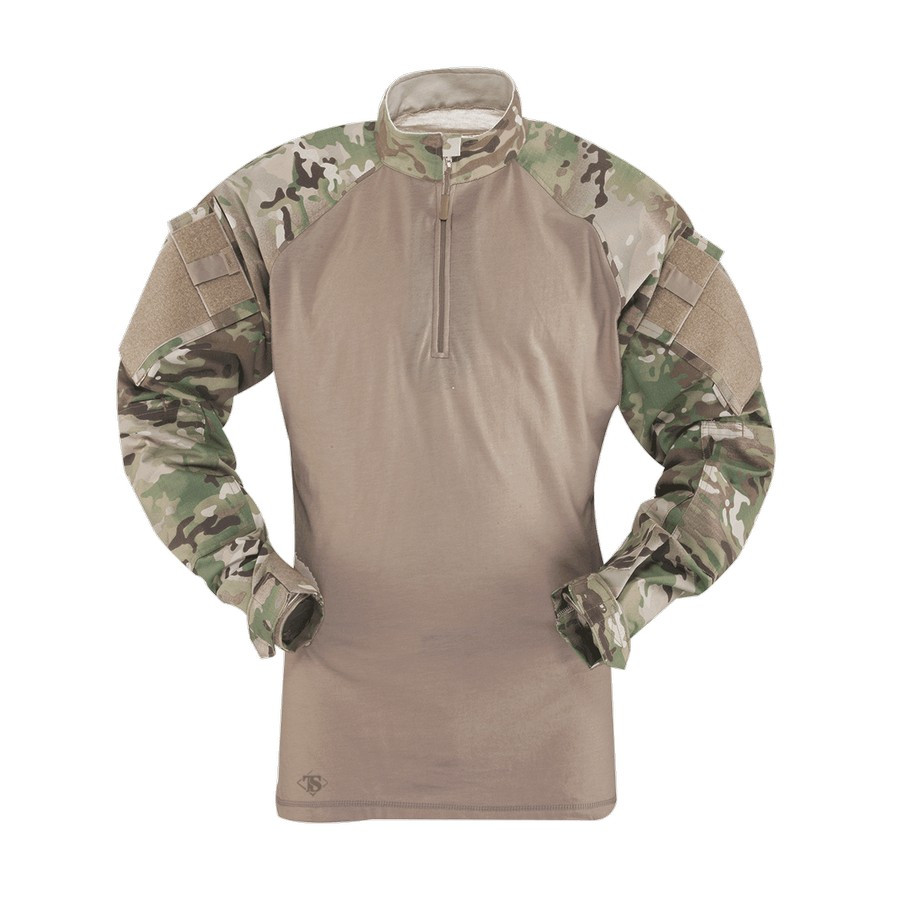 Tru-Spec Men's Tactical Response Uniform TRU 1/4 Zip Combat Long Sleeve ...