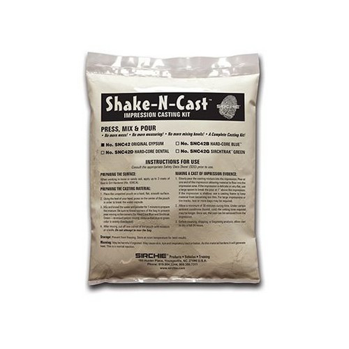 Sirchie Shake-N-Cast Impression Casting Kit - CopsPlus