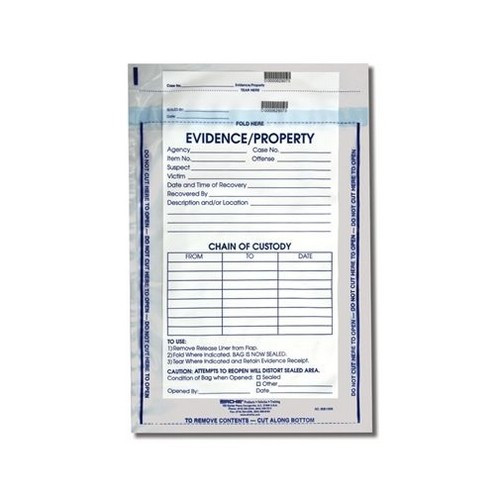 Sirchie Integrity Evidence Bags - CopsPlus