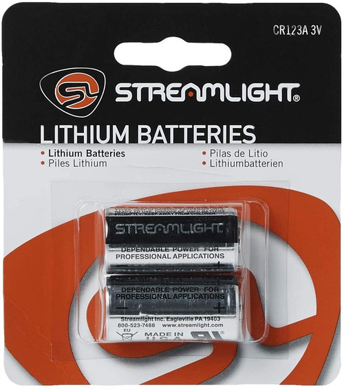 Streamlight CR123A Lithium Batteries Pack - CopsPlus