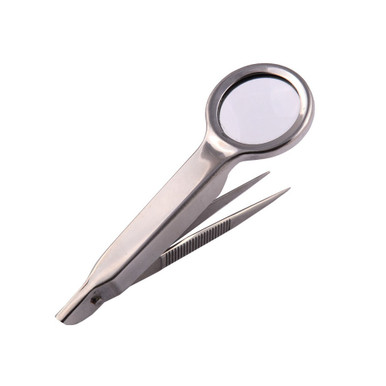 EMI-Emergency Medical 2470 Splinter Forcep w/Magnifying Glass, 3.50 ...