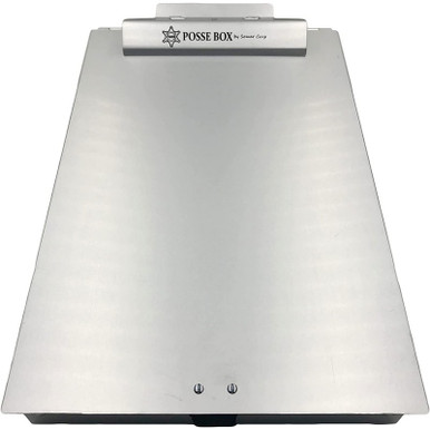 Posse Box PB-37S Aluminum Side Opening Two-Compartment Clipboard Box ...