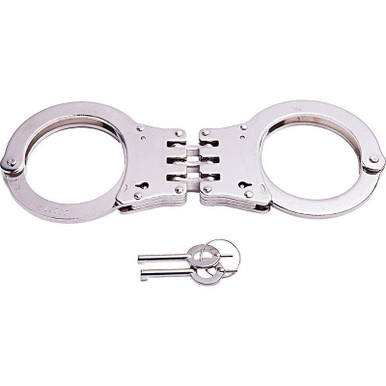 UZI HC-H Hinge-Linked Handcuffs - Locking Mechanism w/ 22 Locking ...