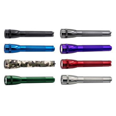Maglite M2A Mini Incandescent 2-Cell AA Flashlight Xenon Lamp 14 Lumens ...