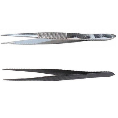 EMI-Emergency Medical Splinter Tweezer Forceps - Silver - CopsPlus