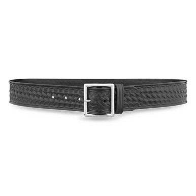 Dutyman 1621T 1-3/4" Basketweave Leather Thick Garrison Belt, Black ...