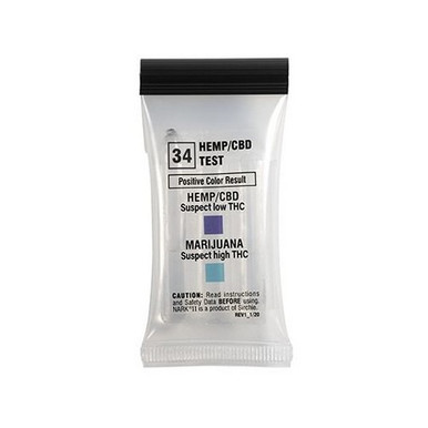 Sirchie NARK20034 NARK II Test 34 Hemp/CBD Screening Test, Box of 10 ...