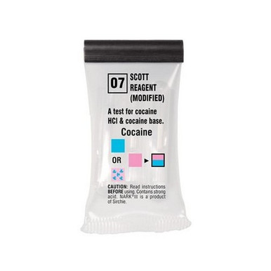 Sirchie NARK2007 NARK II Test 07 Scott Reagent Modified (Cocaine Salts ...