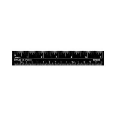 Sirchie Vinyl 6" Photo Evidence Rulers (10 Pack) - CopsPlus