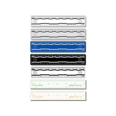 Sirchie PPS410 Photo Evidence 6" Scale Variety Pack (10 Scales) - CopsPlus