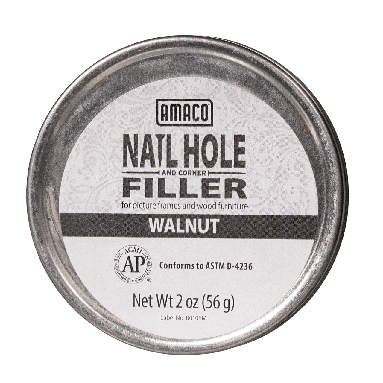 Amaco Nail Hole and Corner Filler-Walnut 2oz - AMERICAN ART CLAY CO INC