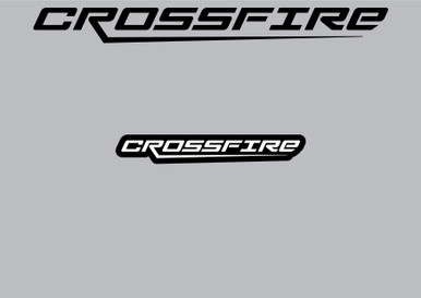 BULLET KARTS CHASSIS DECAL CROSSFIRE