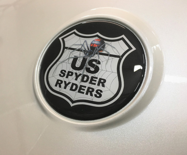 U.S. Spyder Ryder Domed Logo 3-Piece Kit (Available for All Models ...