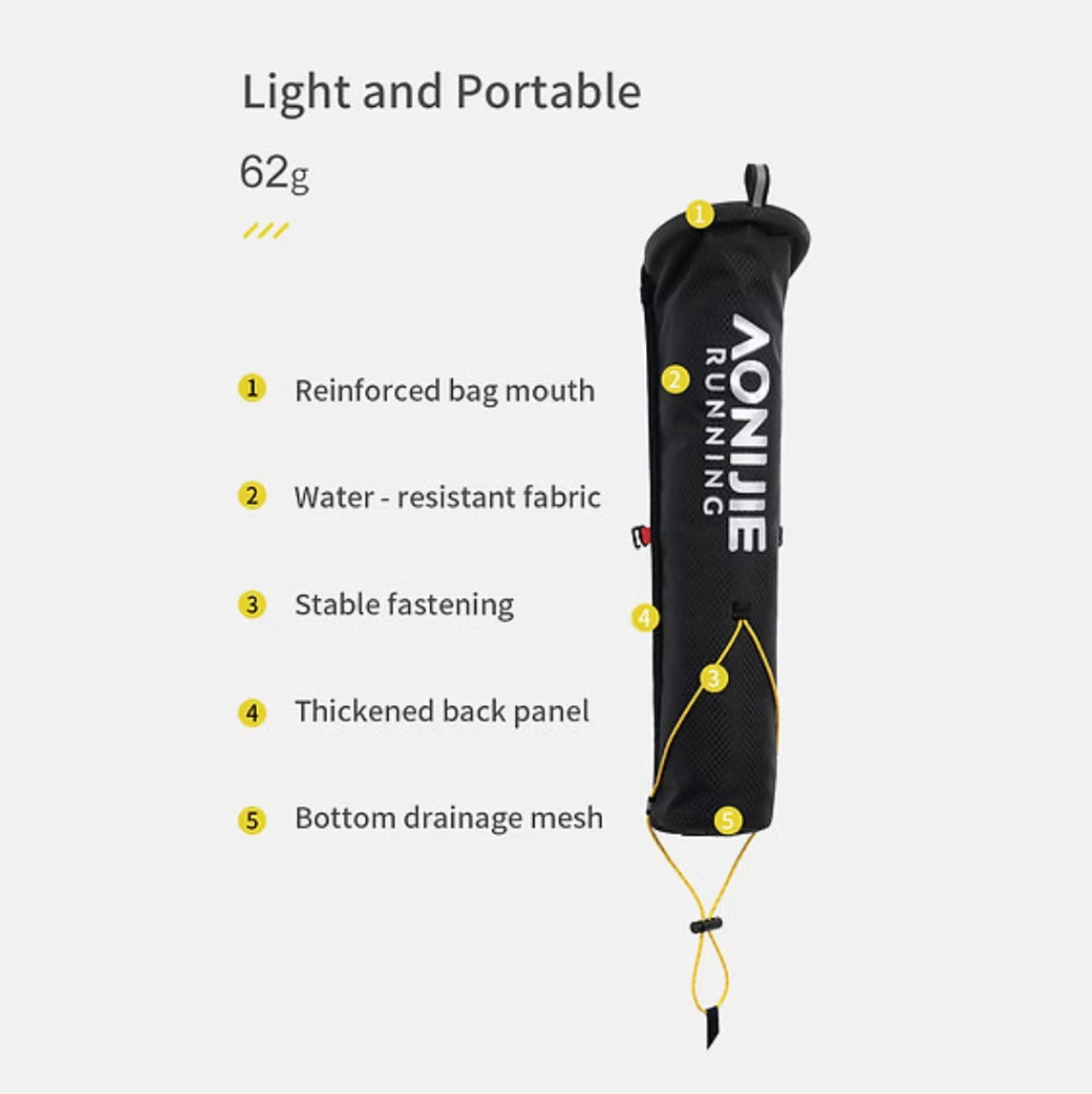 Aonijie Pole Quiver – Lightweight, Universal Water Resistant Pole ...