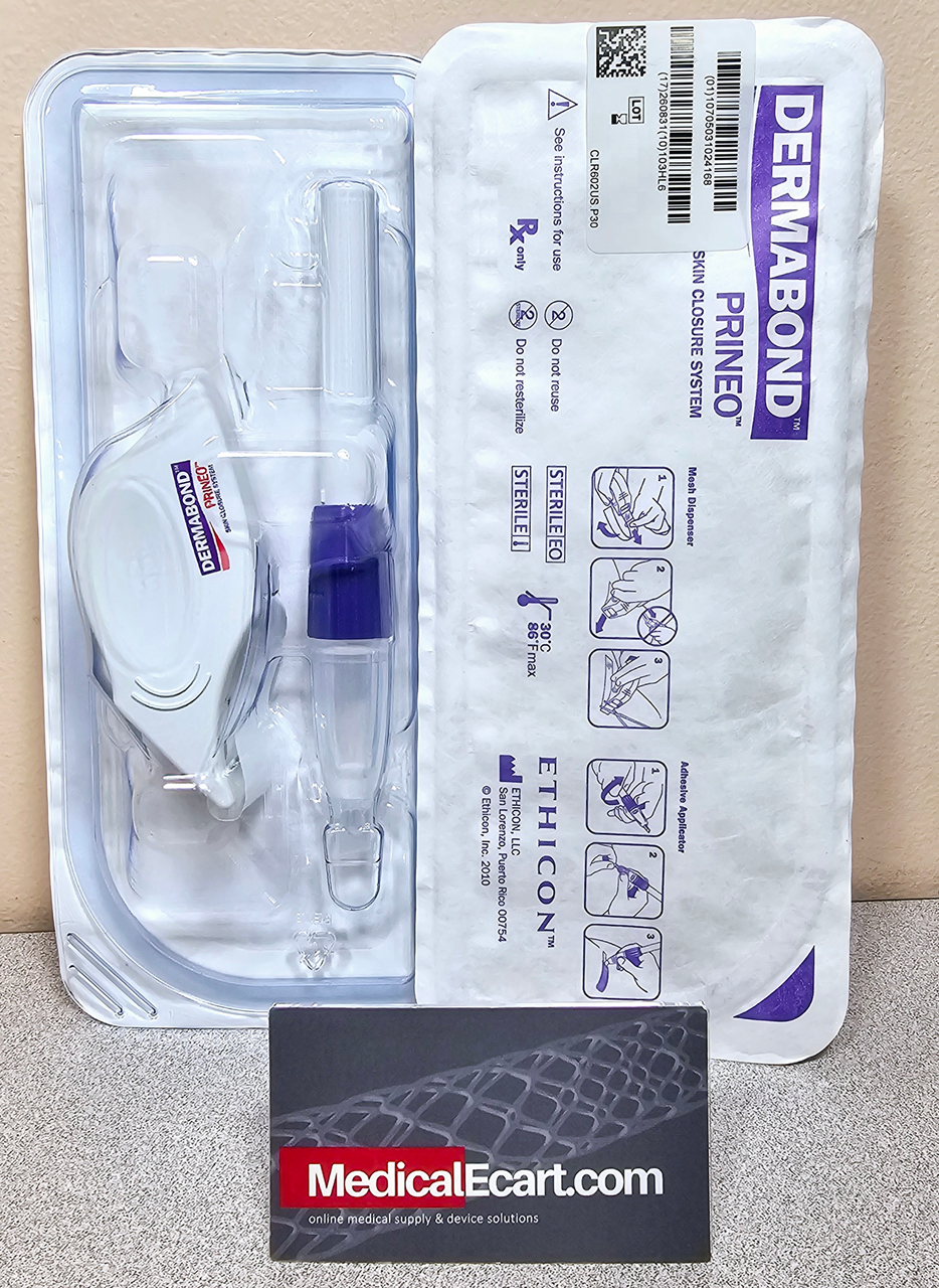Ethicon CLR602US DERMABOND™ PRINEO™ Skin Closure System, 60 cm