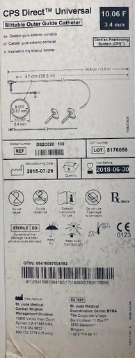 DS2C020 CPS Direct ® Upsized, 135° 47cm EA