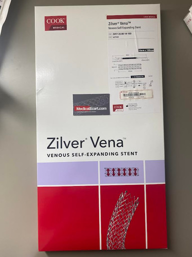Zilver ® Vena ™ Venous Self-Expanding Stent .035" Cook Medical BX/1