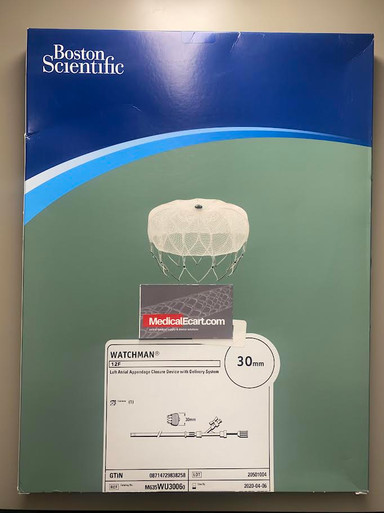 Boston SCIENTIFIC WATCHMAN LAA Closure US - 30 mm Left Atrial Appendage ...