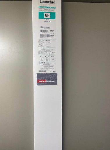 MEDTRONIC LAUNCHER 6F Coronary Guide Catheter EBU 3.5